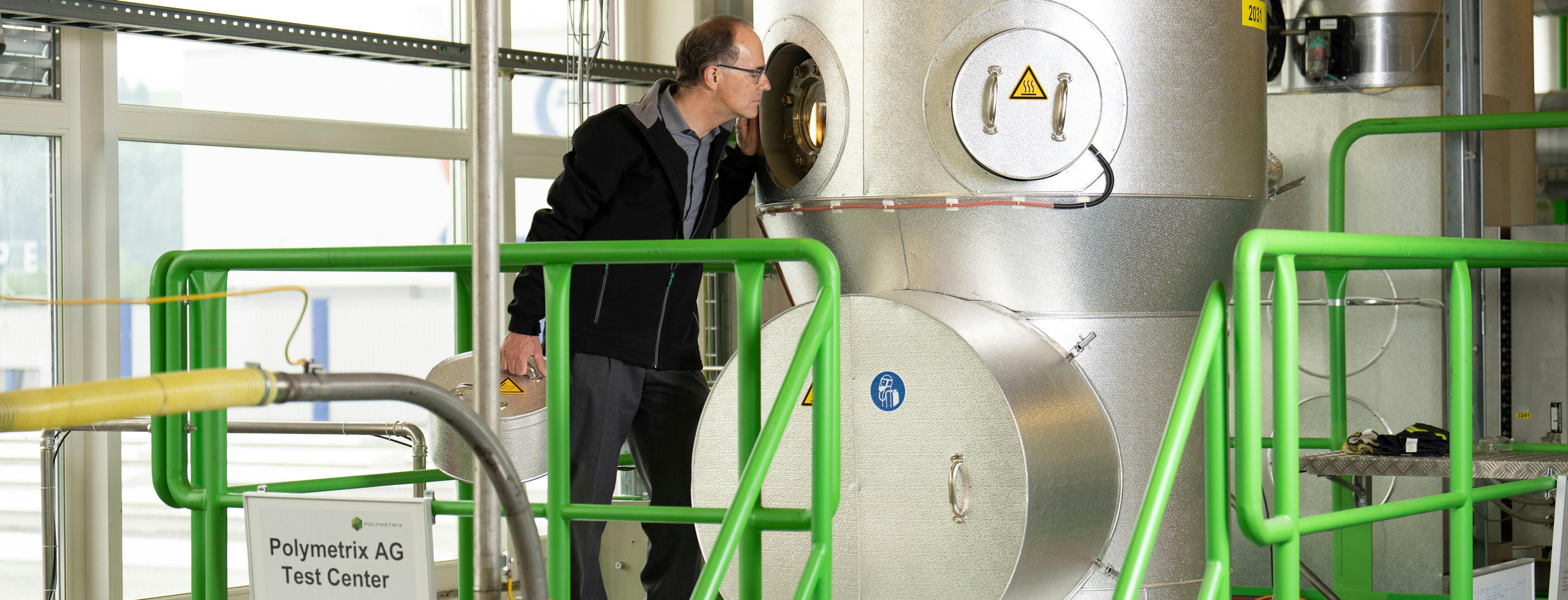 Polymetrix – Continuous pilot plant testing